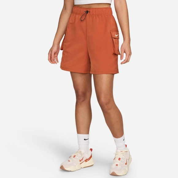 Nike | Shorts | Nike Woven High Rise Loose Fit Cargo Shorts | Poshmark